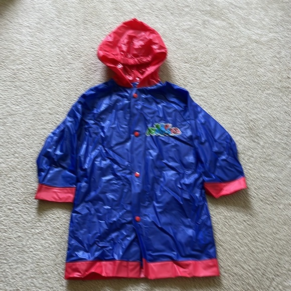 The Limited | Jackets & Coats | The Limited Blue Vinyl Waterproof ...